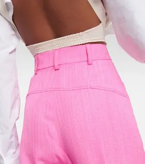 Jacquemus Les Pantalons Sauge High-rise Pants
