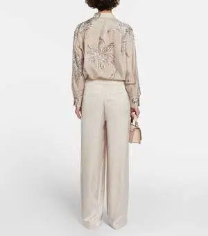Brunello Cucinelli Wide-leg Trousers