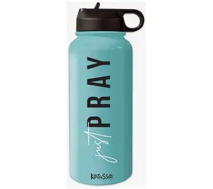 KERUSSO 32-oz Dual Wall Tumbler Just Pray - One-color
