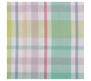 DESIGN IMPORTS 60 X 84 Spring Plaid Tablecloth