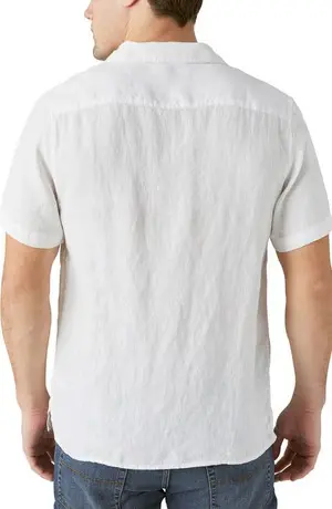 Lucky Brand Short Sleeve Button-up Shirt