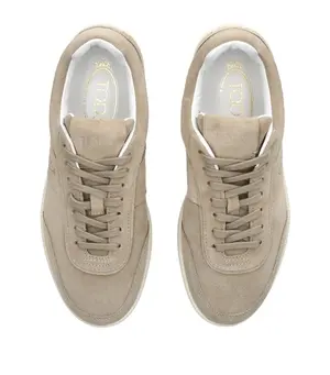 TOD'S Suede Tab Sneakers