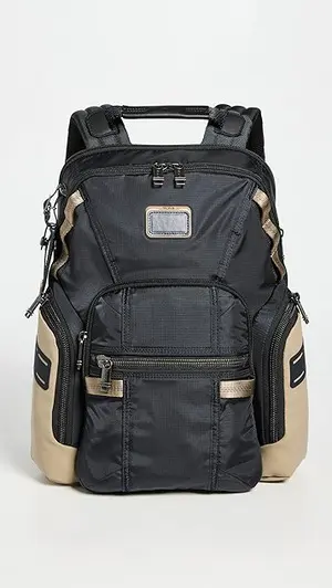 Tumi Alpha Bravo Navigation Backpack - Midnight Navy/khaki