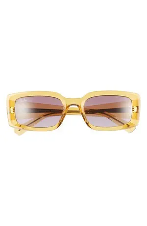 Ray-ban Kiliane 54mm Gradient Pillow Sunglasses - Yellow