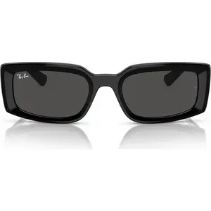 Ray-ban Kiliane 54mm Pillow Sunglasses - Black / Dark Grey