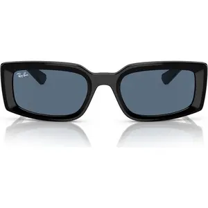 Ray-ban Kiliane 54mm Pillow Sunglasses - Black Blue