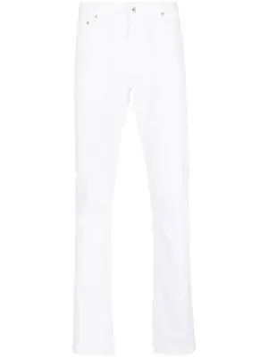 Ag Straight-leg Jeans - White