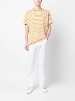 Ag Straight-leg Jeans - White