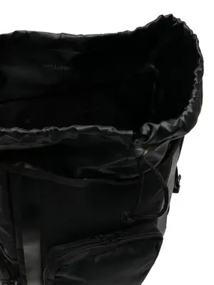 MAKAVELIC Multiple Pockets Logo-patch Backpack