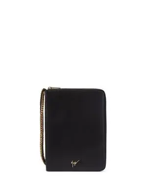 GIUSEPPE ZANOTTI Aymeric Chain-strap Tablet Case - Black