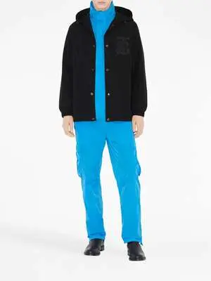 Burberry Logo-print Hooded Jacket