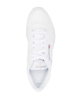 REEBOK Logo-patch Low-top Sneakers - White