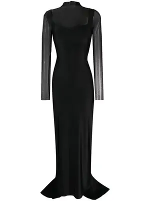 Semi-Sheer Evening Dresses