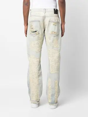 1017 Alyx 9sm Ripped Straight-leg Jeans