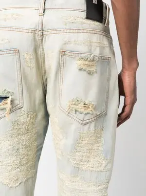 1017 Alyx 9sm Ripped Straight-leg Jeans
