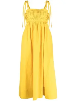 Ulla Johnson Laetitia Spaghetti-strap Dress