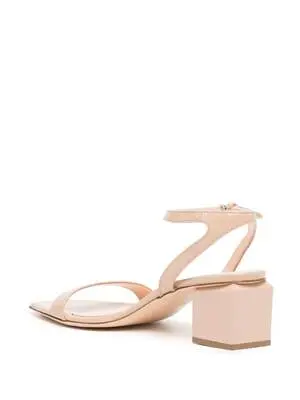 Agl Angie 60mm Leather Sandals - Neutrals