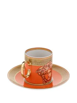 Versace Medusa Amplified Espresso Cup And Saucer