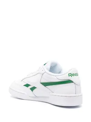 REEBOK Logo-patch Leather Low-top Sneakers