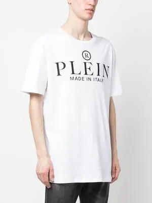 Philipp Plein Logo-print Cotton T-shirt - White
