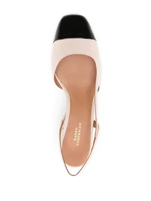 STUDIO CHOFAKIAN Coucou 65mm Slingback Pumps