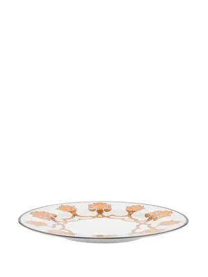 PINTO PARIS Jaipur Porcelain Dinner Plate - Orange