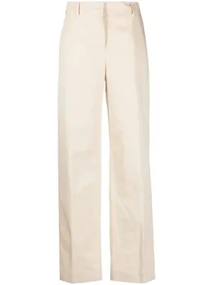 PT TORINO High-waisted Straight Trousers