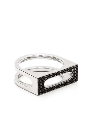 Tom Wood Cage Single Ring - Silver