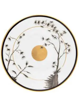 PINTO PARIS Vieux Kyoto Soup Plate - Black