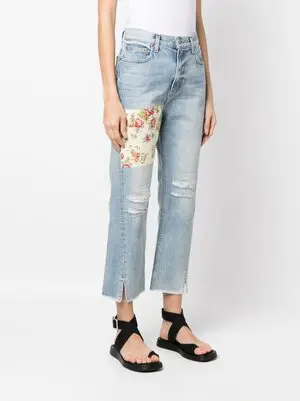 B Sides Cropped Jeans