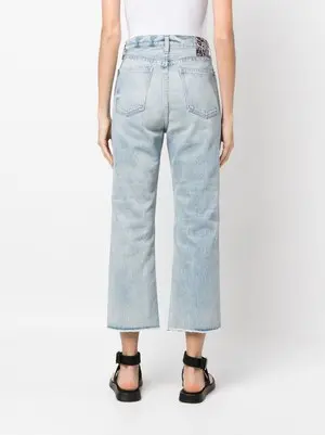 B Sides Cropped Jeans