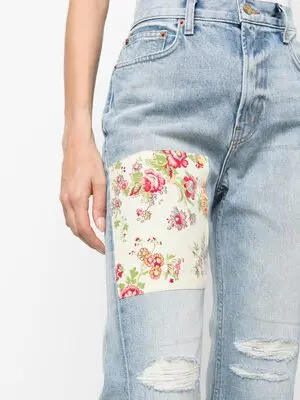 B Sides Cropped Jeans