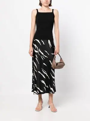 FLORE FLORE May Cami Cotton Top - Black