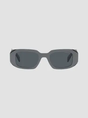 Prada 49mm Square Sunglasses - Dark Grey