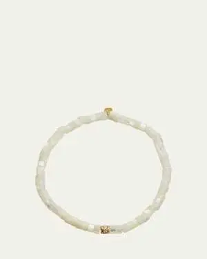 SYDNEY EVAN 14k Yellow Gold, Mother-of- And Diamond Bracelet - Pearl