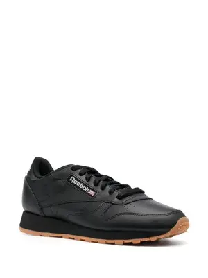 REEBOK Logo-tag Low-top Sneakers - Black