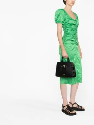 Versace Logo-plaque Tote Bag