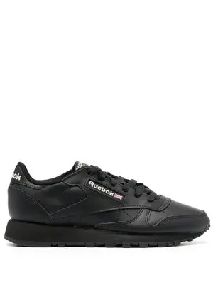 REEBOK Logo-tag Low-top Sneakers - Black
