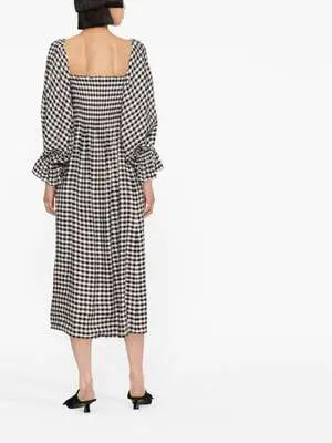 Sleeper - Atlanta Gingham Midi Dress