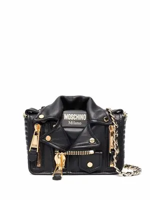 Moschino Leather Crossbody Bag