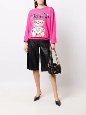 Moschino Leather Crossbody Bag