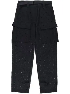 Sacai Cropped Bottoms For Women
