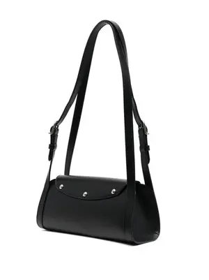 DURAZZI MILANO Flip-lock Leather Shoulder Bag