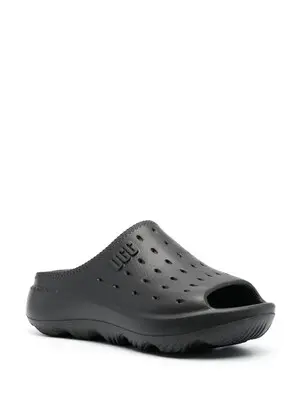 UGG Logo-embossed Slide Sandals - Black