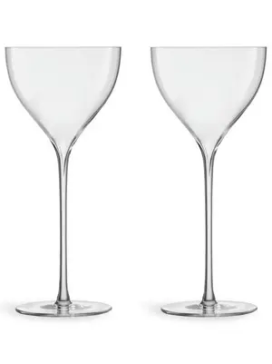 LSA INTERNATIONAL Savoy Nick & Nora Glass Set - Neutrals