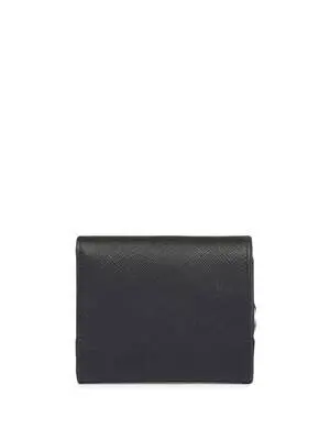 Prada Triangle Logo Leather Wallet