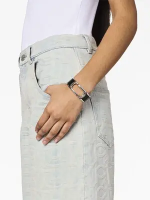Marc Jacobs J Marc Hinge Bangle - Black