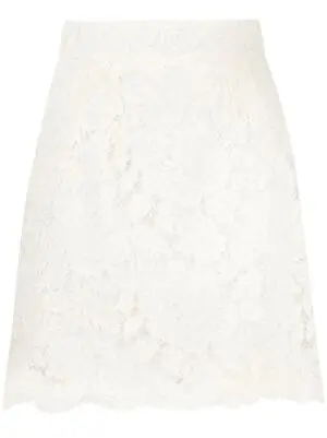 DOLCE & GABBANA Dolce & Gabbana Floral-Lace Miniskirt