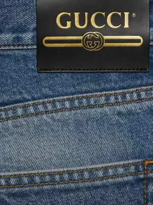Gucci Straight-leg Jeans - Blue