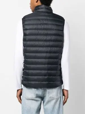 Patagonia Logo-patch Feather-down Gilet - Black